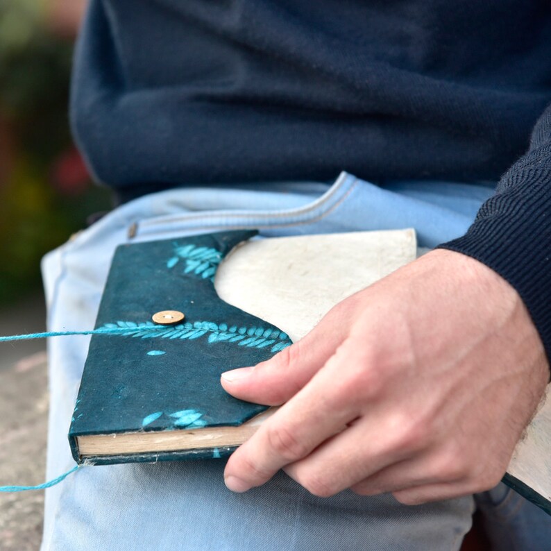 Leafy Infinity Notebook large - Etsy