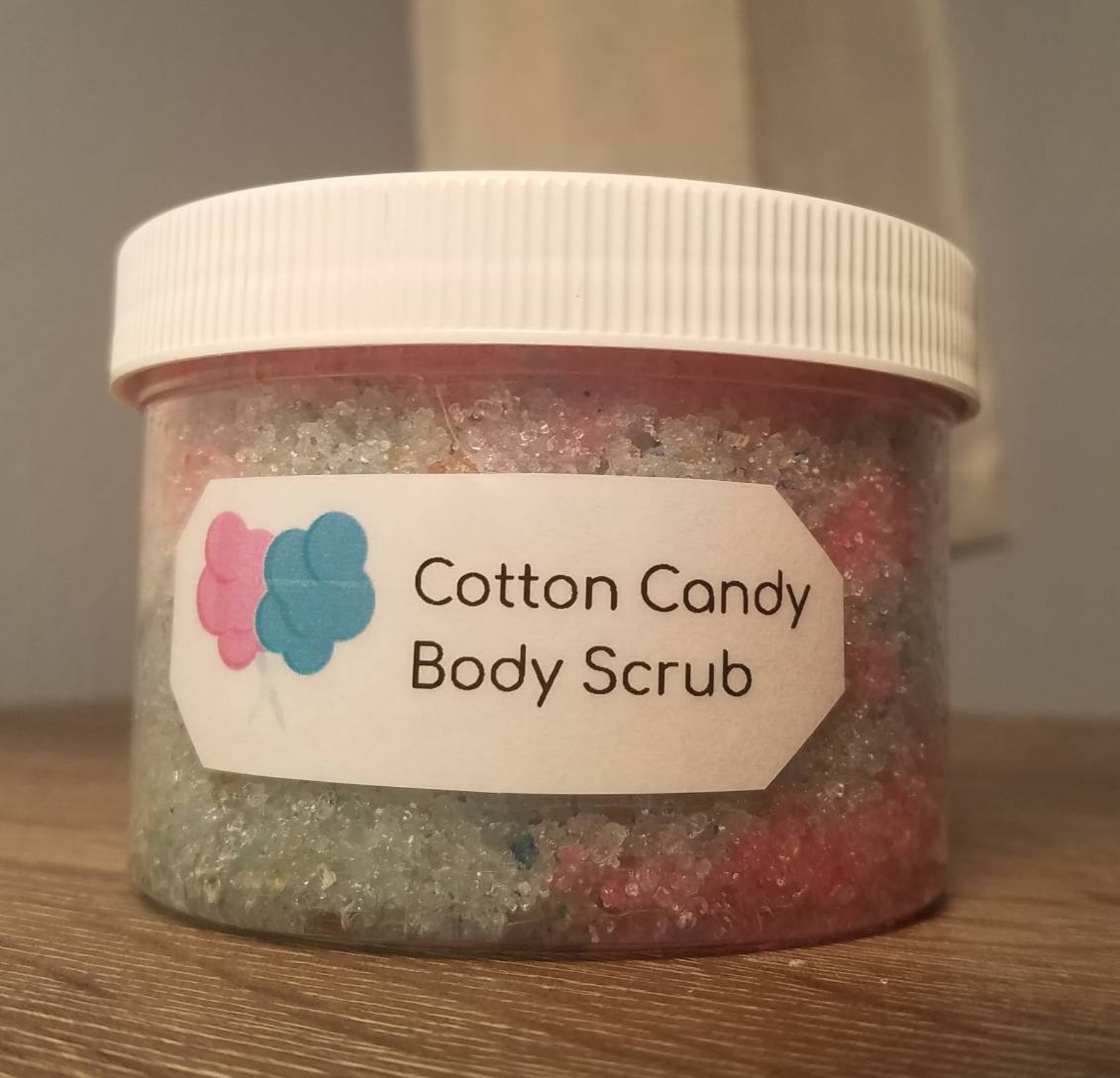Cotton Candy Body Scrub 8oz | Etsy