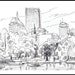 Boston, Massachusetts, Art Print of Original Pencil Sketch, Boston ...