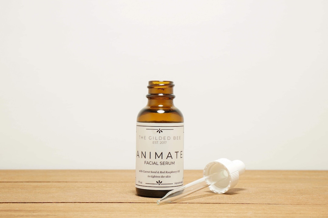 Animate Facial Serum | Organic Daily Skincare | Raspberry Oil | Carrot ...