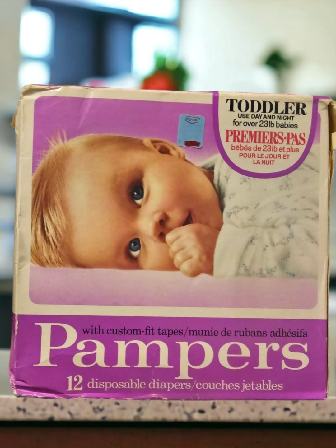 Vintage Pampers Toddler Diapers Nos Rare - Etsy