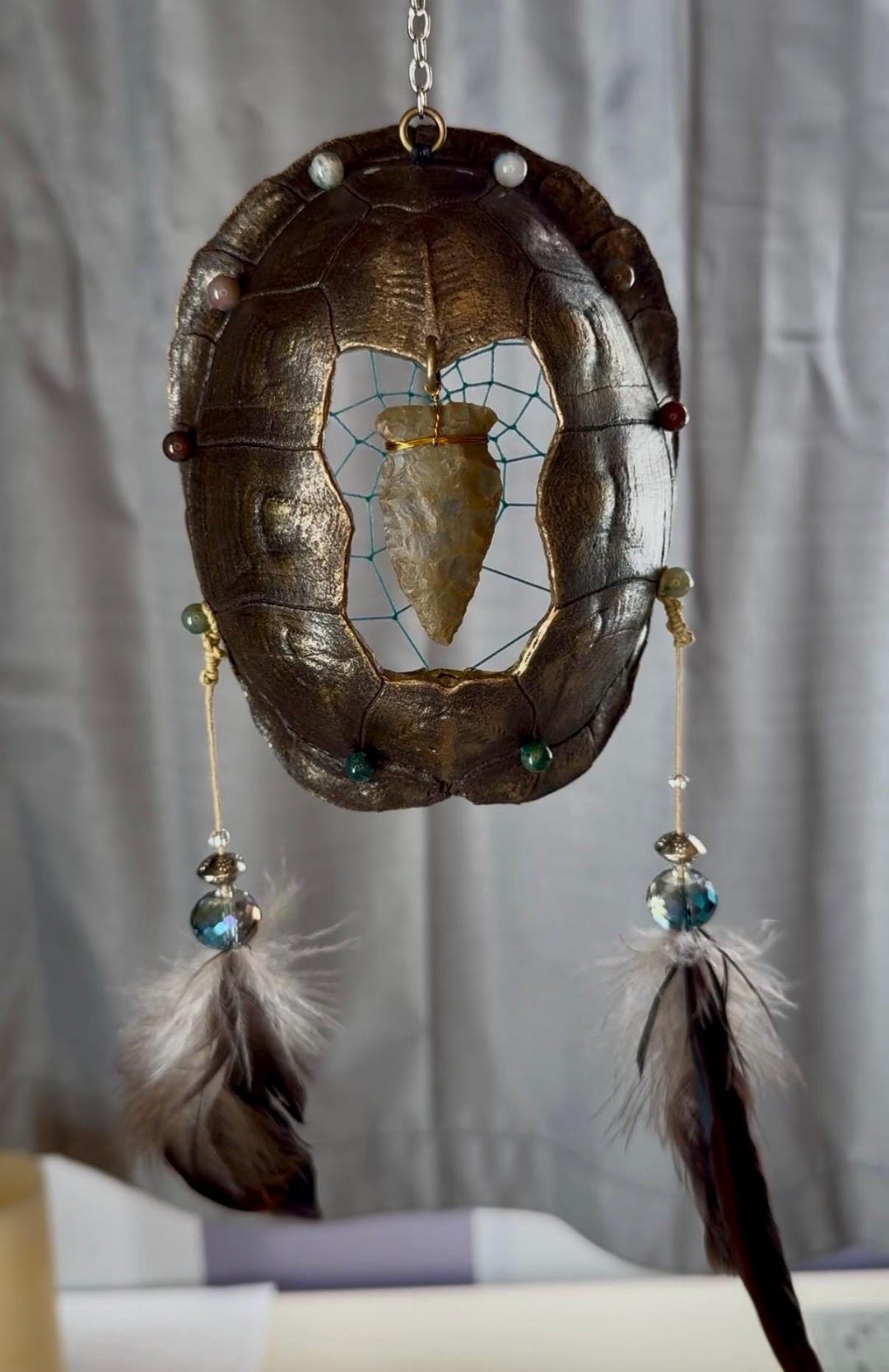 Turtle Shell Dream Catcher - Etsy