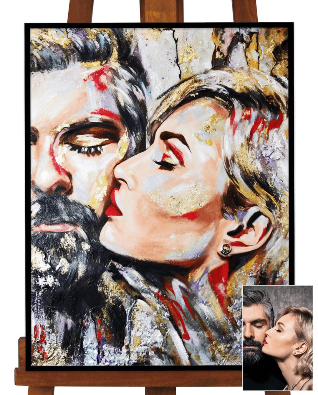 Custom Portrait, Portrait Painting, Portrait From Photo, Painting From ...