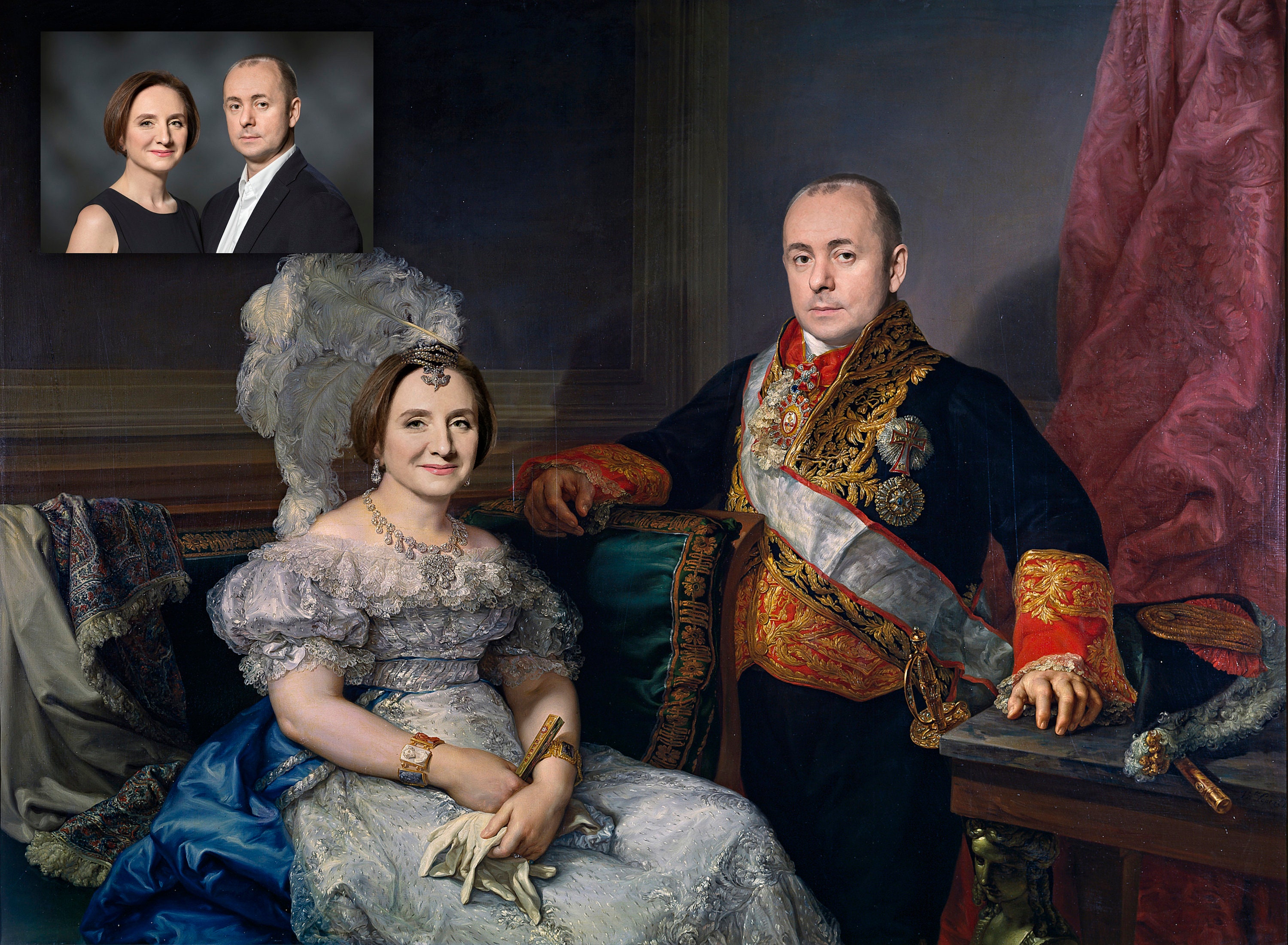 Royal Family Painting