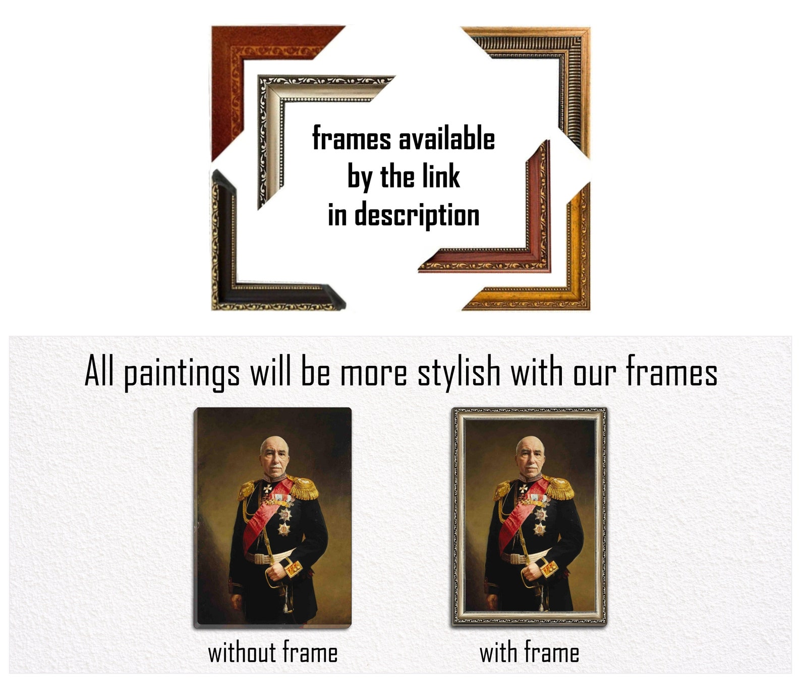 Personalized Husband Paintingportrait Painting Custom | Etsy