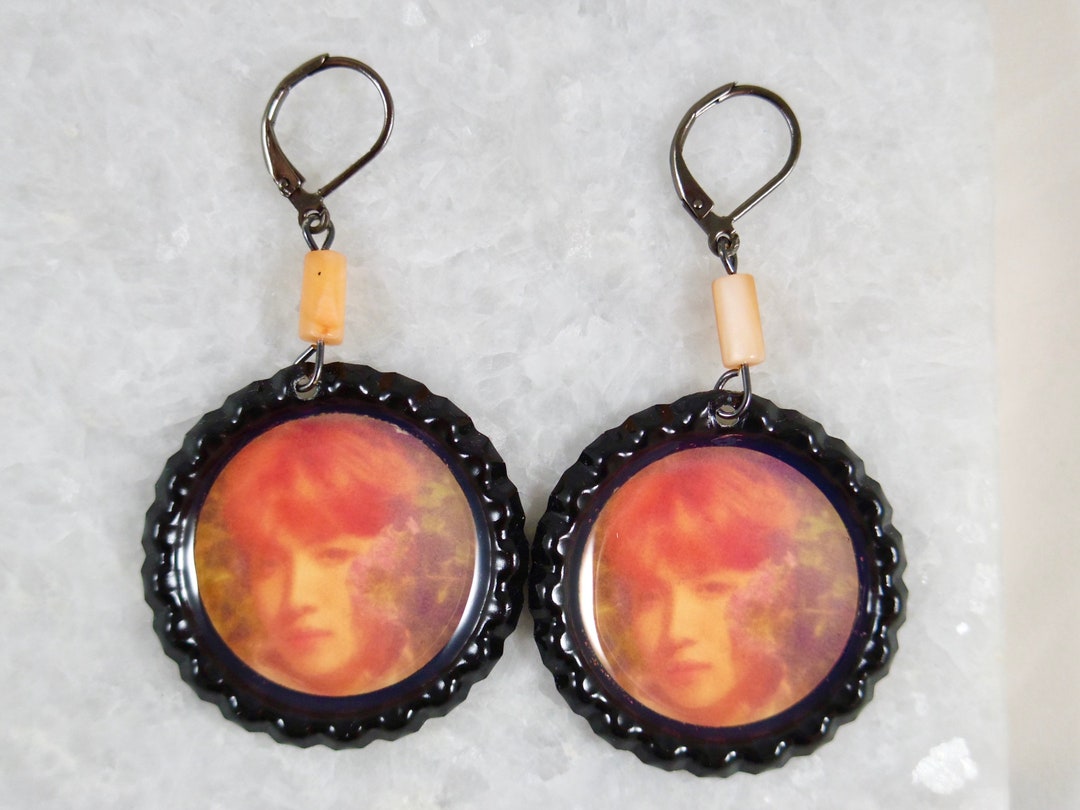 BTS J-hope Bottle Cap Earring - Etsy