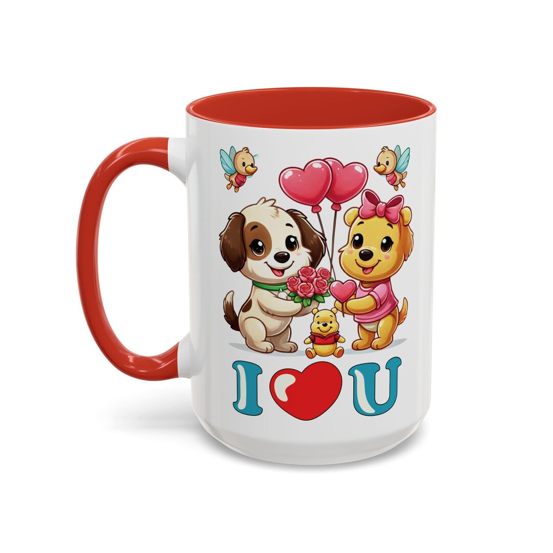 Valentine's Day Mug, Couple Gifts, 15oz, BPA-FREE, Coffee Mug Lover ...