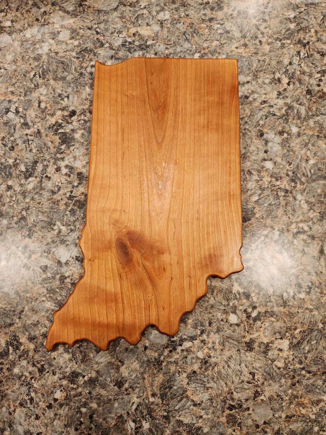 Indiana Shaped Cutting Board Indiana Gift Wedding Decoration Gift ...