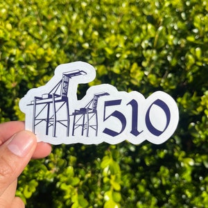 510 Bay Area Sticker - Etsy