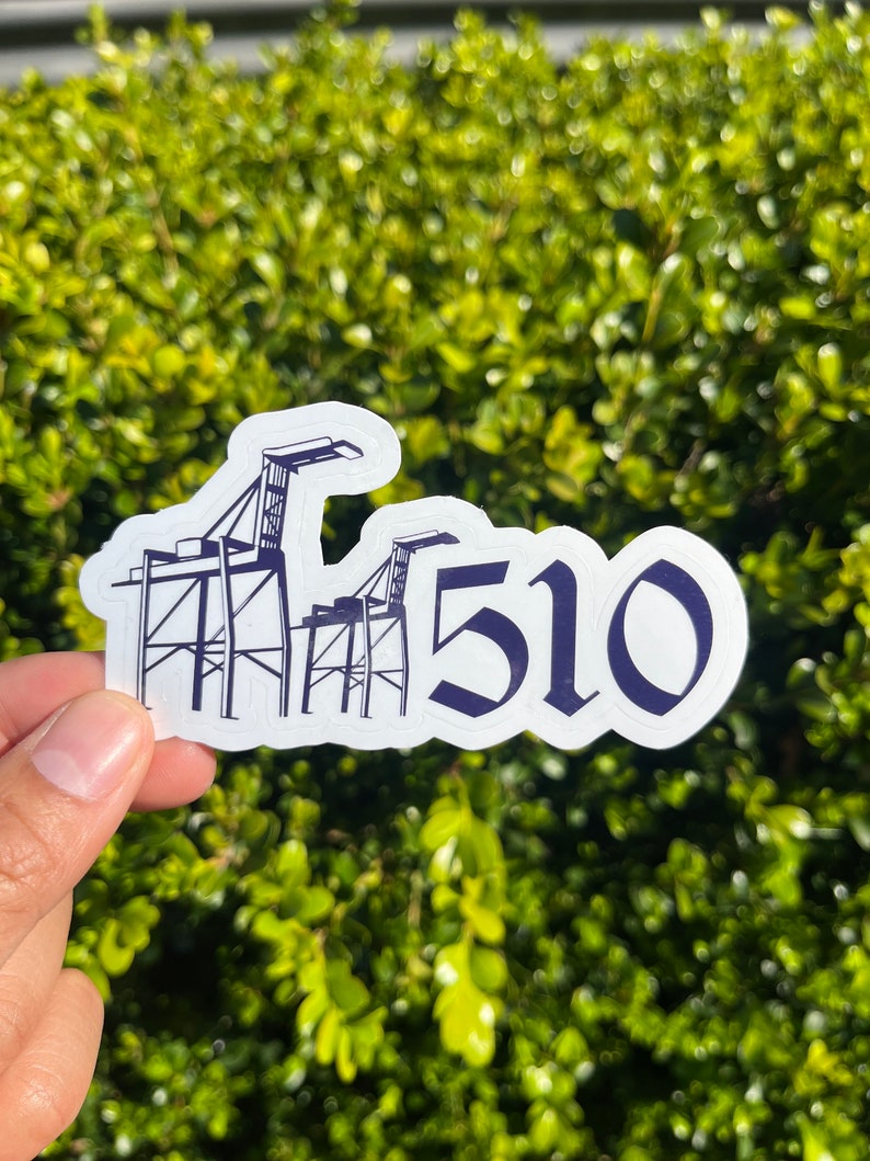 510 Bay Area Sticker - Etsy