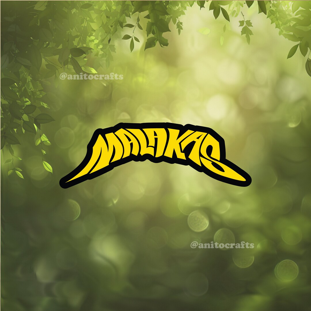 Filipino Sticker // MALAKAS - Etsy