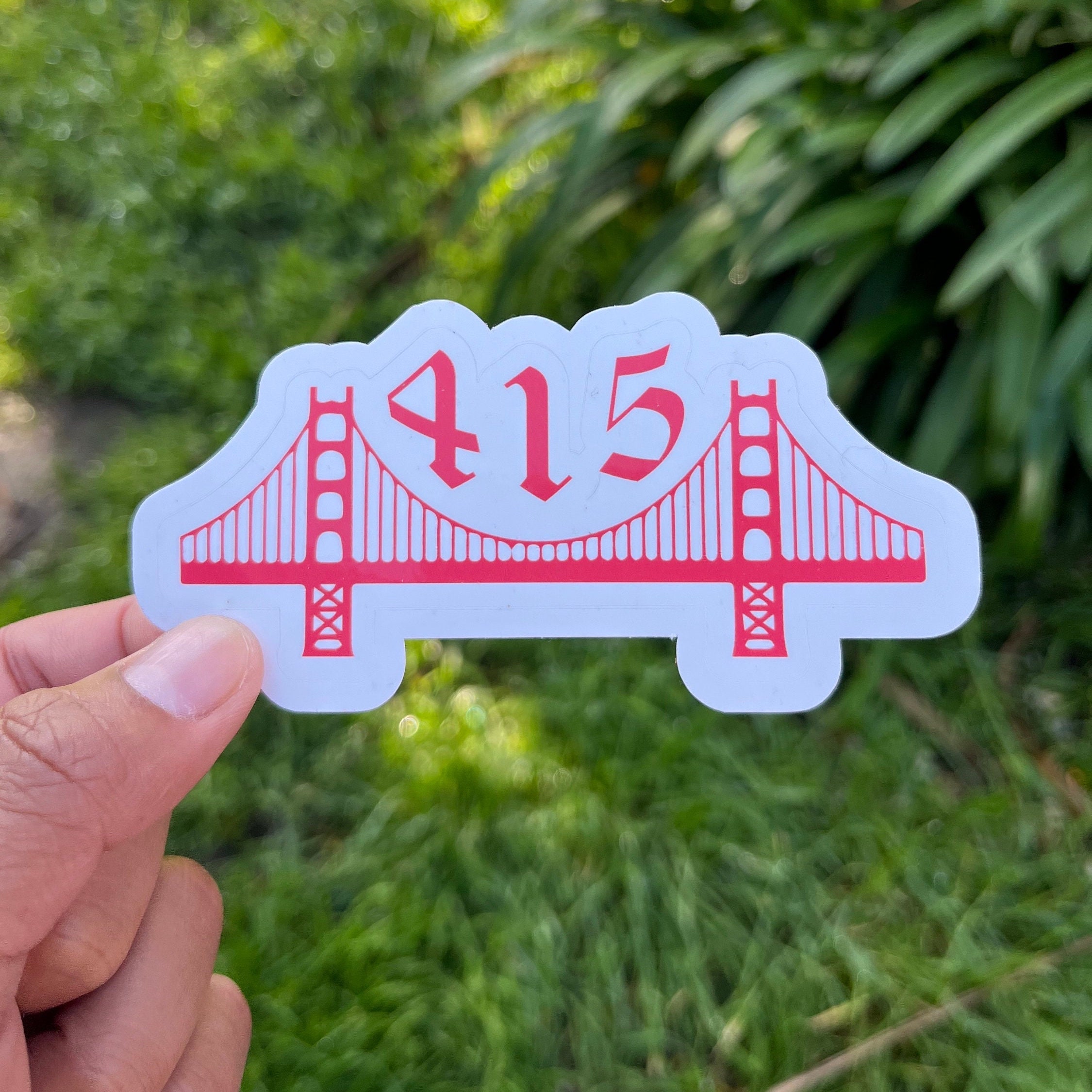 415 Bay Area Sticker - Etsy