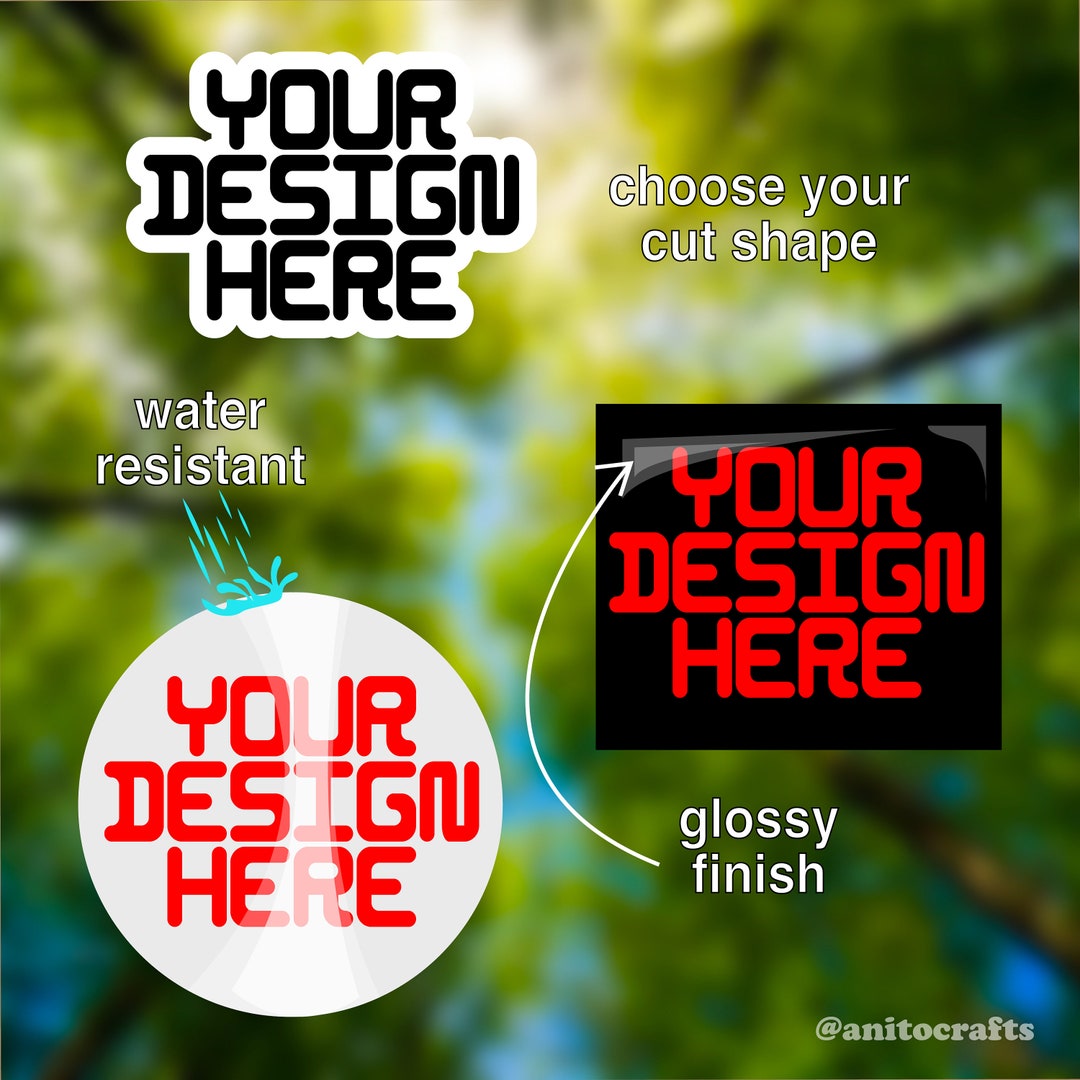 Personalized Stickers! Free Shipping - Etsy