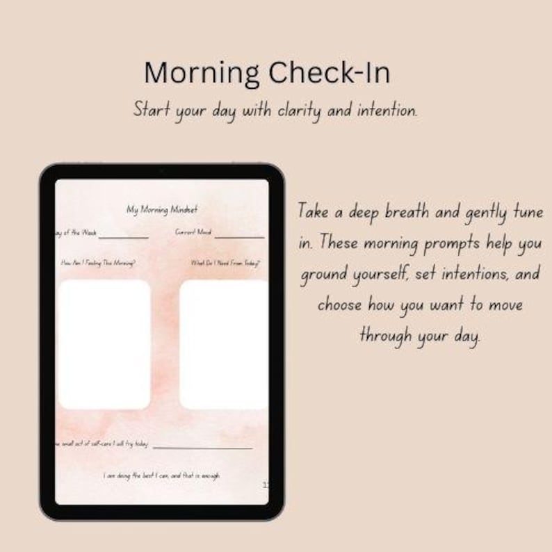 Digital Journal for Mental Health - Etsy