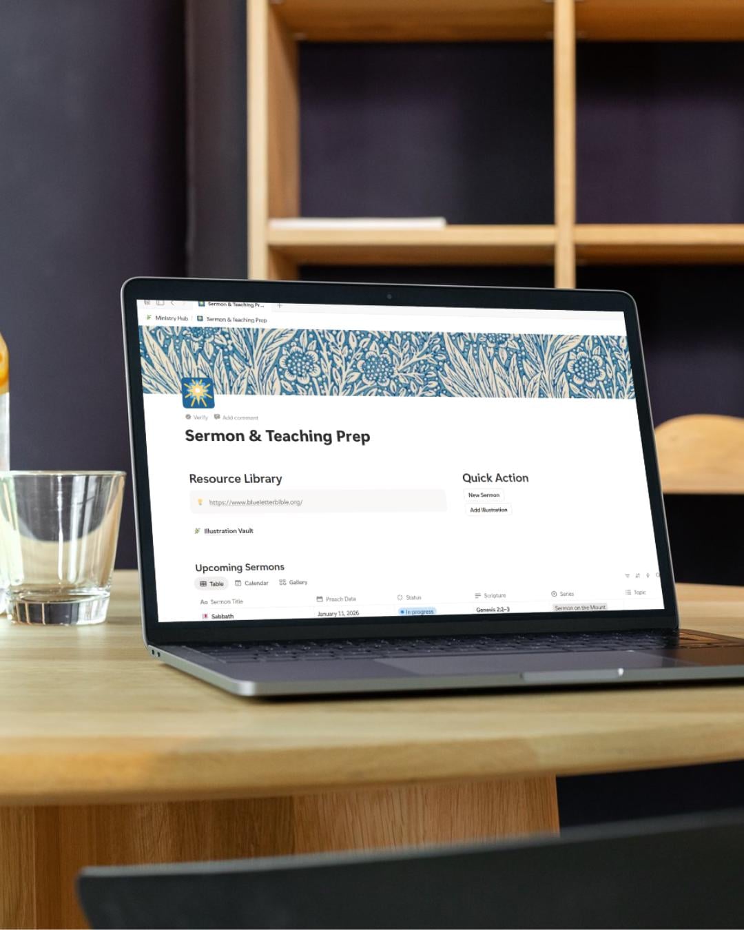 Pastoral Hub | Notion Template for Church Management - Etsy