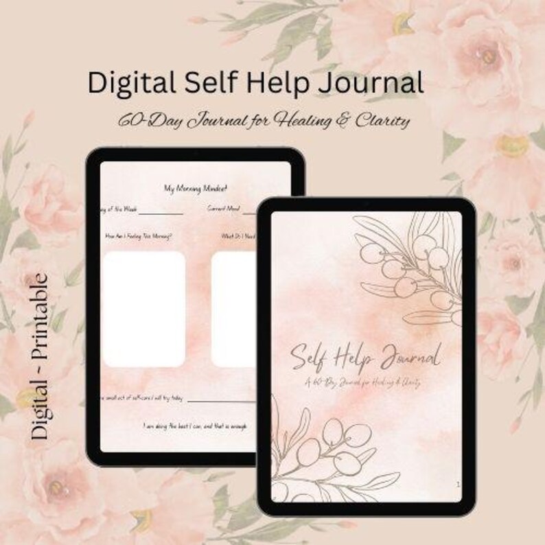 Digital Journal for Mental Health - Etsy