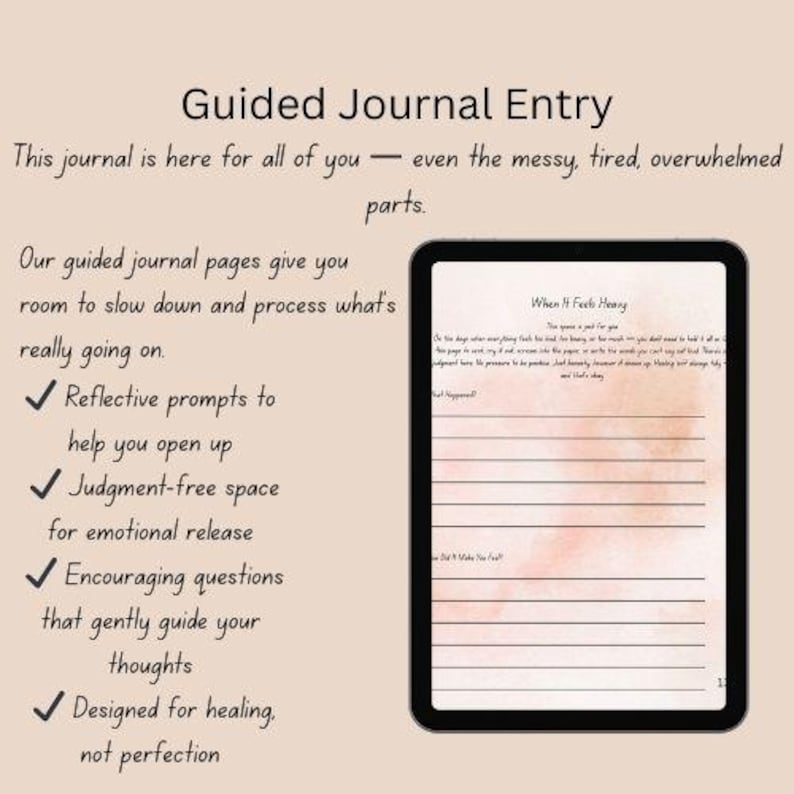 Digital Journal for Mental Health - Etsy