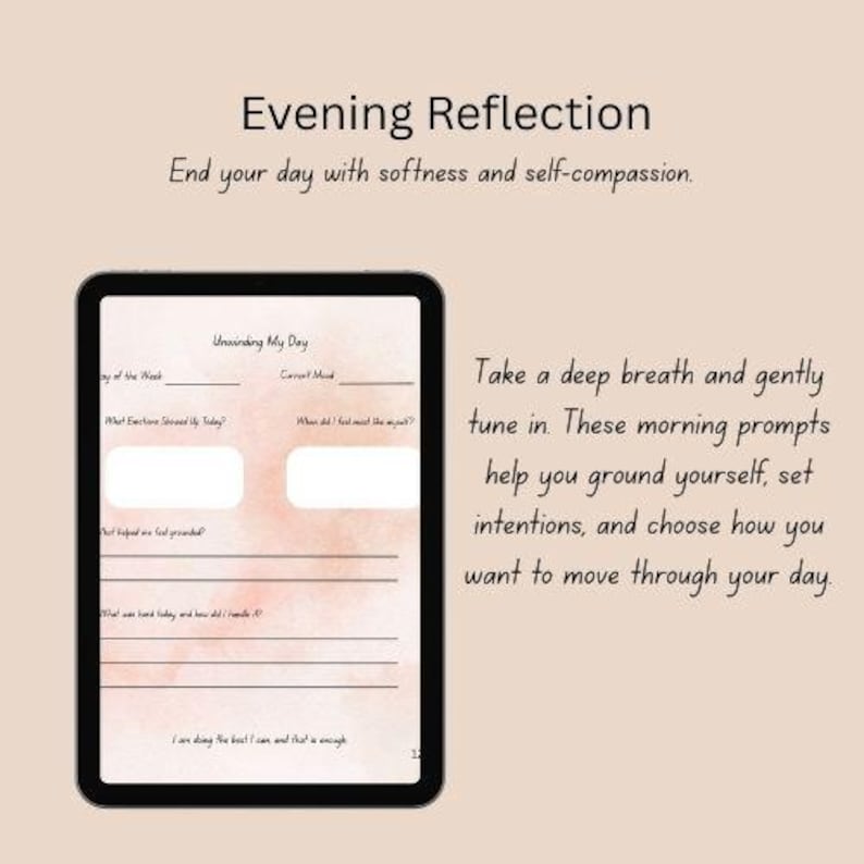 Digital Journal for Mental Health - Etsy