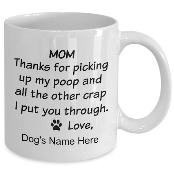 Thanks for Picking up My Poop Mug - Etsy