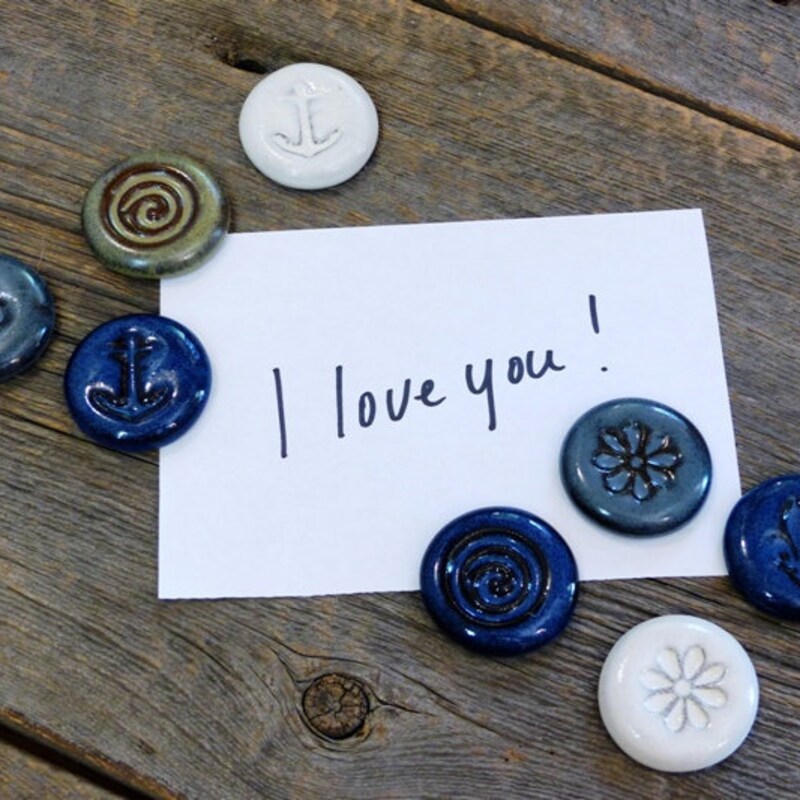 Pottery Magnet - Etsy