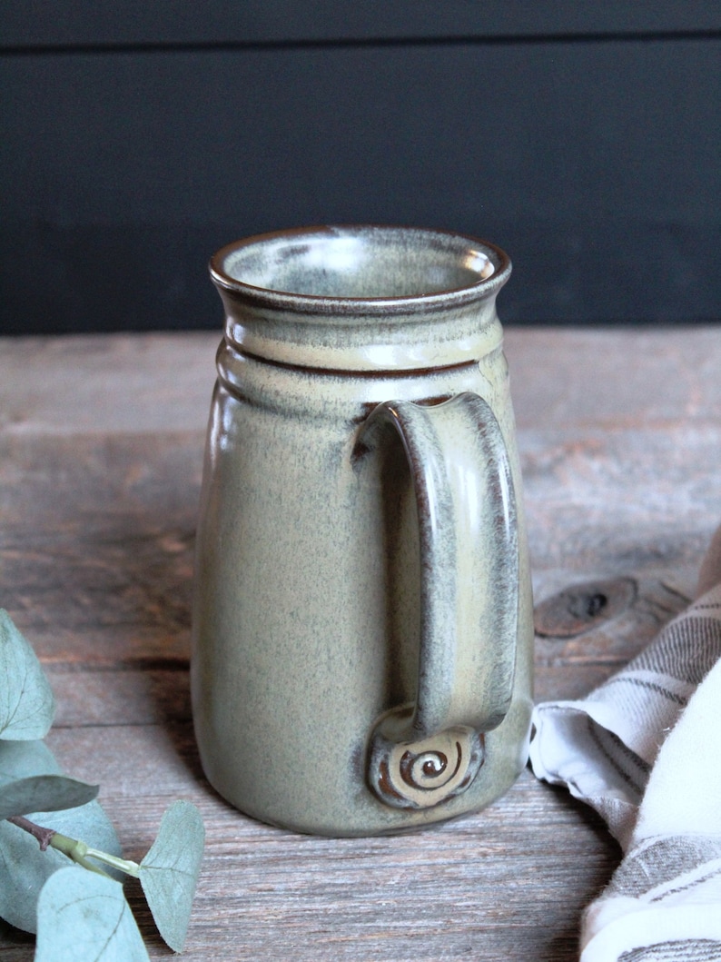 Extra Large Coffee Mug - Pottery 750ml Cone-shaped Beer Mug, Jumbo Mug ...