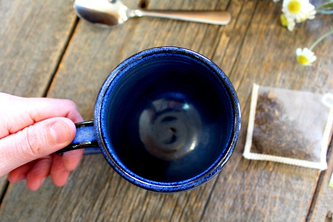Coffee Mug – Pottery U-shaped Regular Coffee Mug, 400 Ml Pottery Mug ...