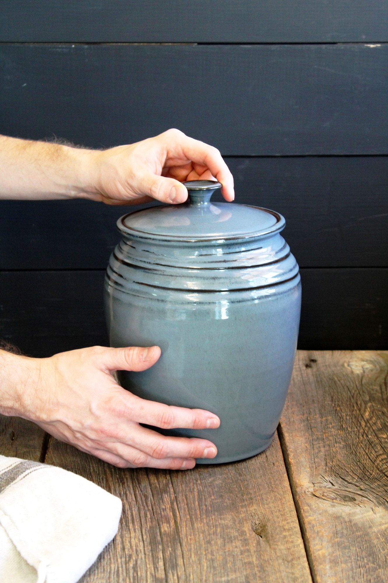 Extra Large Jar Pottery Extra Large Rounded Jar 45L - Etsy