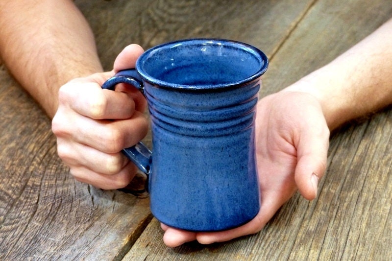 Coffee Mug – Pottery Large Hourglass Shaped Coffee Mug, 450 Ml Pottery ...