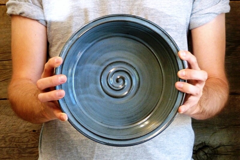 Deep Dish Pottery Deep Dish Pie Plate 255 Cm Pie Plate - Etsy