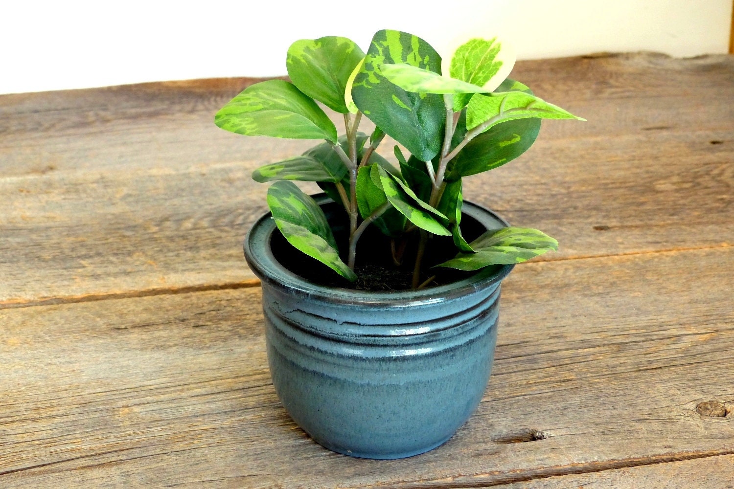 Planter– Pottery Small Straight Planter, Flower Pot With Optional ...