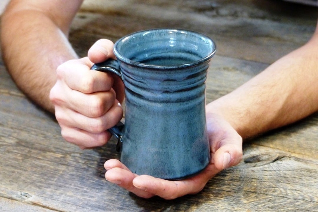 Coffee Mug – Pottery Large Hourglass Shaped Coffee Mug, 450 Ml Pottery ...