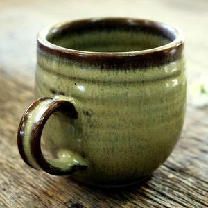Espresso Mug – Pottery U-shaped Espresso Mug, 200 Ml Pottery Mug, Small ...