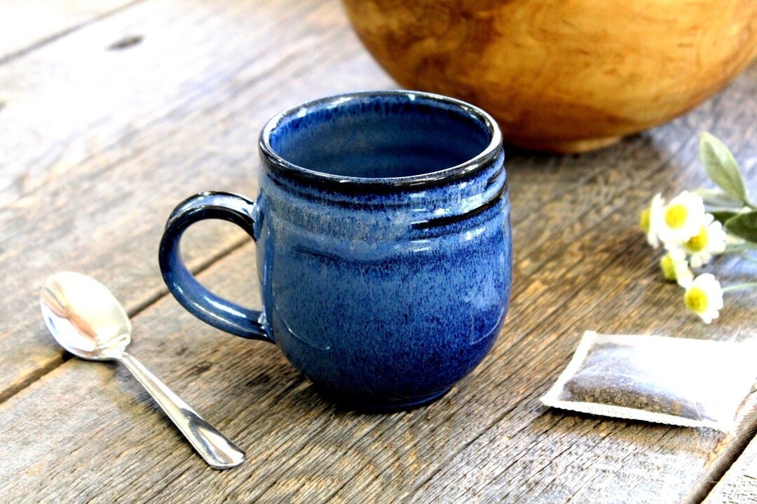 Coffee Mug – Pottery U-shaped Regular Coffee Mug, 400 Ml Pottery Mug ...