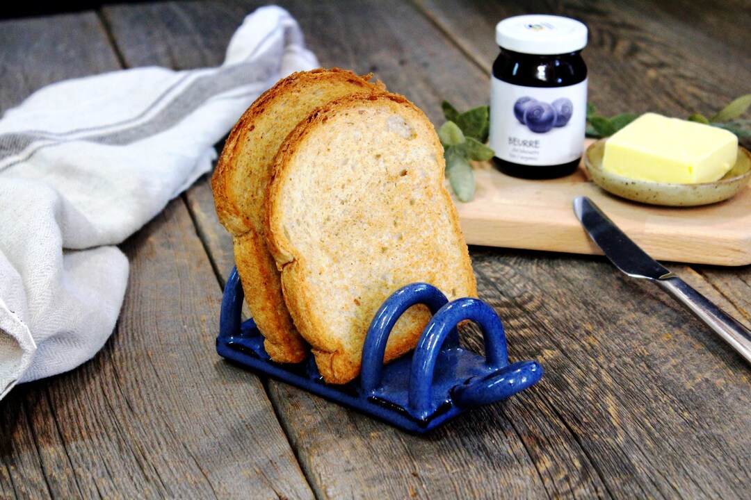 Toast Rack – Pottery Toast Holder, Ceramic Toast Rack, Pottery Toast ...