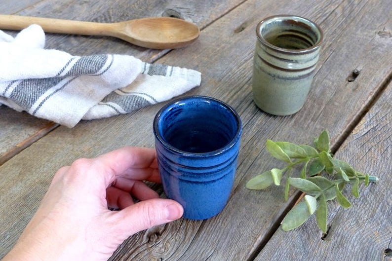 Small Tumbler – Pottery Small Straight Tumbler, 200 Ml Drinking Cup ...