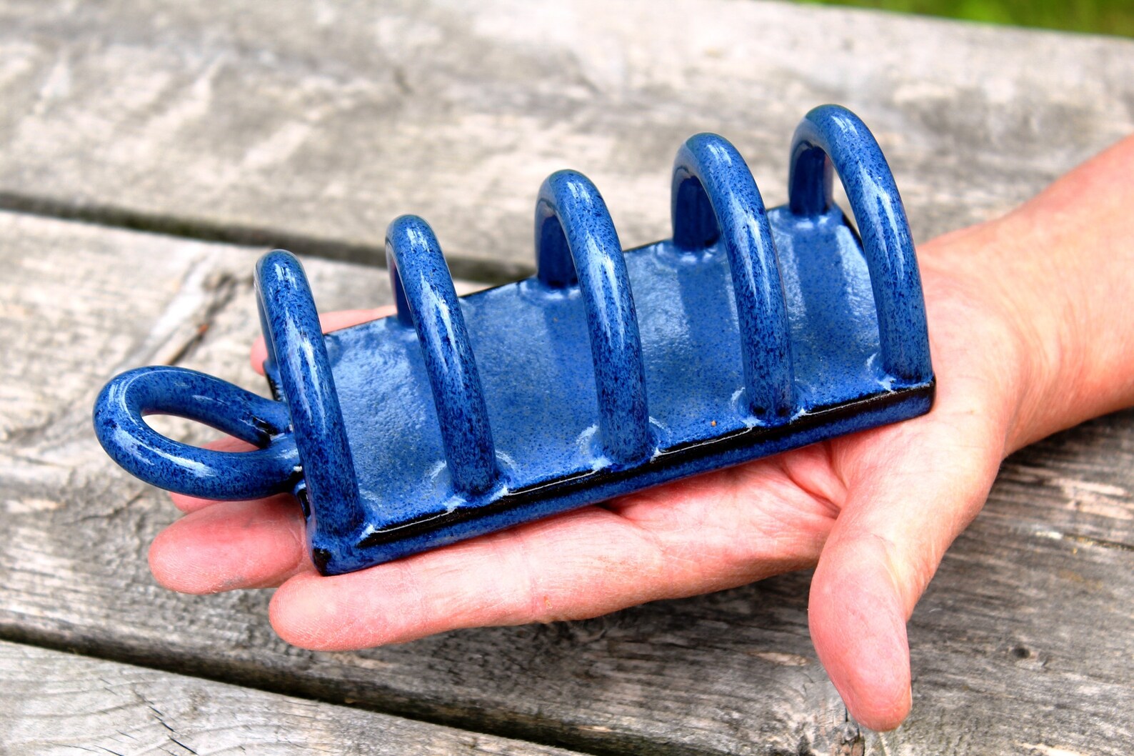 Toast Rack – Pottery Toast Holder, Ceramic Toast Rack, Pottery Toast ...