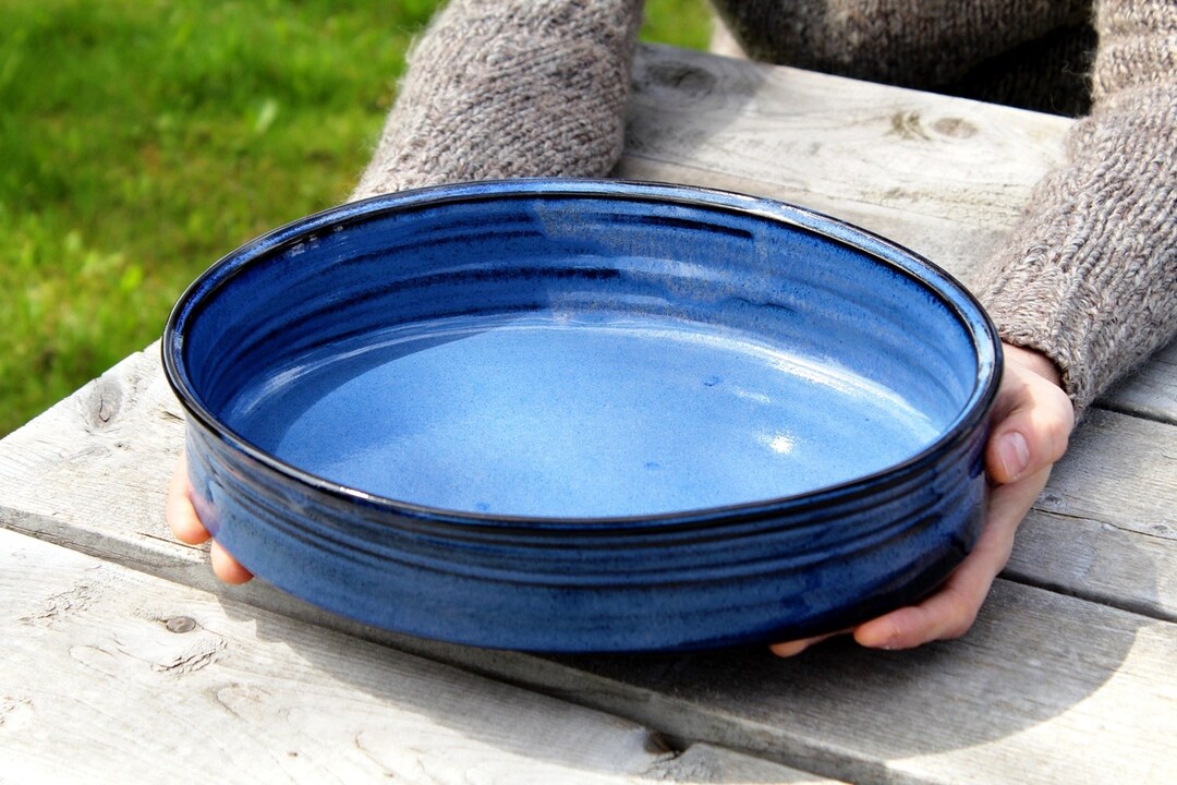 Deep Dish – Pottery Oval Deep Dish, 25,5 X 32 Cm Pie Plate, Casserole ...