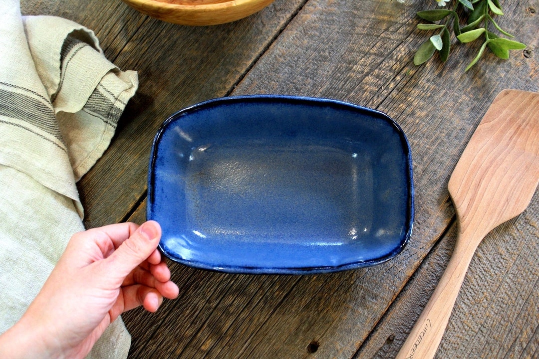 Loaf Pan – Pottery 15x22 Cm Slab Rolled Loaf Pan, Square Deep Dish ...