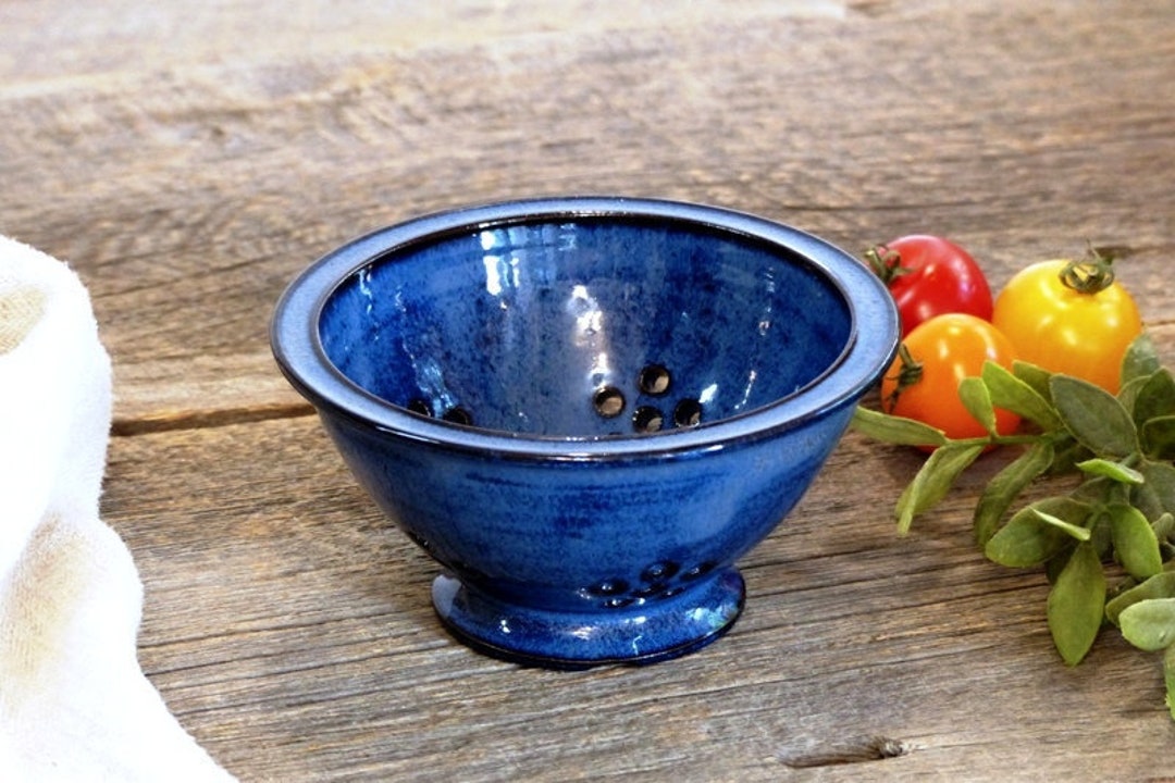 Colander – Pottery Berry Bowl, Pottery 350 Ml Colander, Ceramic ...