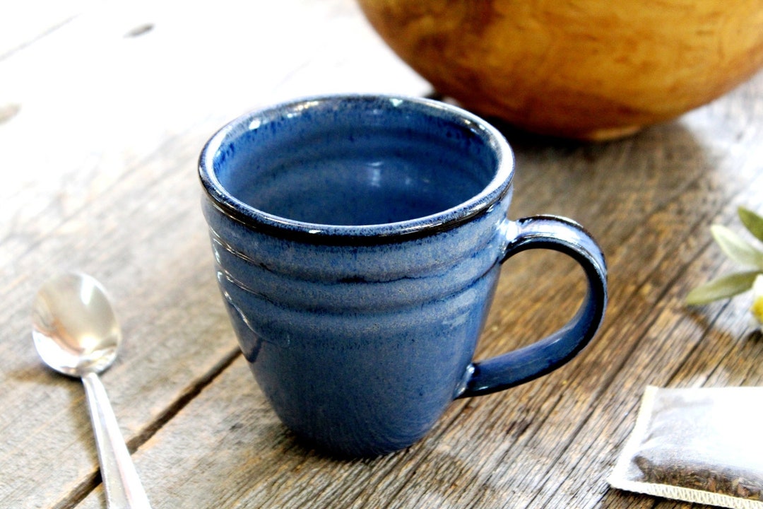 Coffee Mug – Pottery V-shaped Regular Coffee Mug, 400 Ml Pottery Mug ...