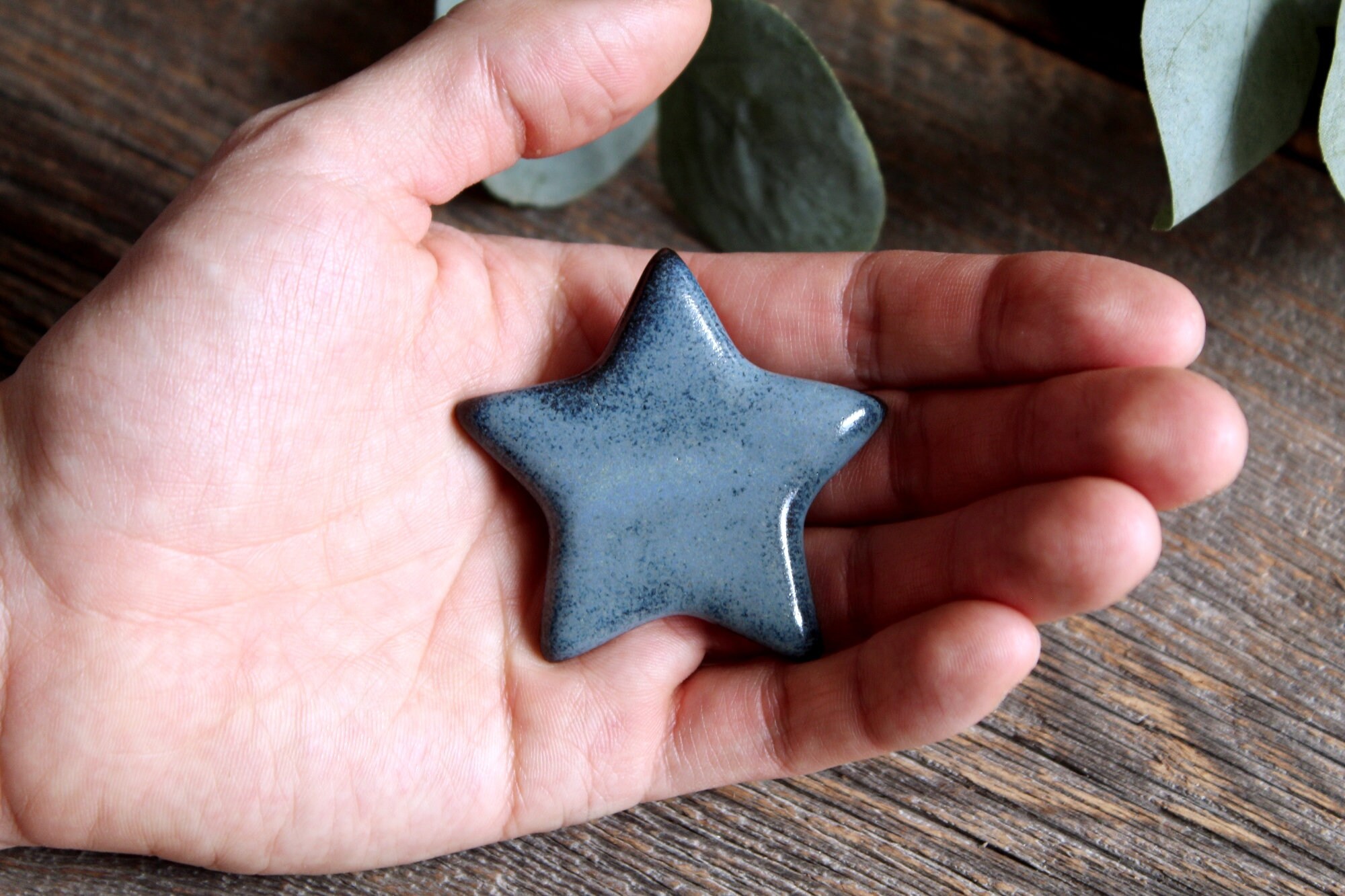 Star Refrigerator Magnet - Pottery Star Fridge Magnet, Colorful, Rustic ...