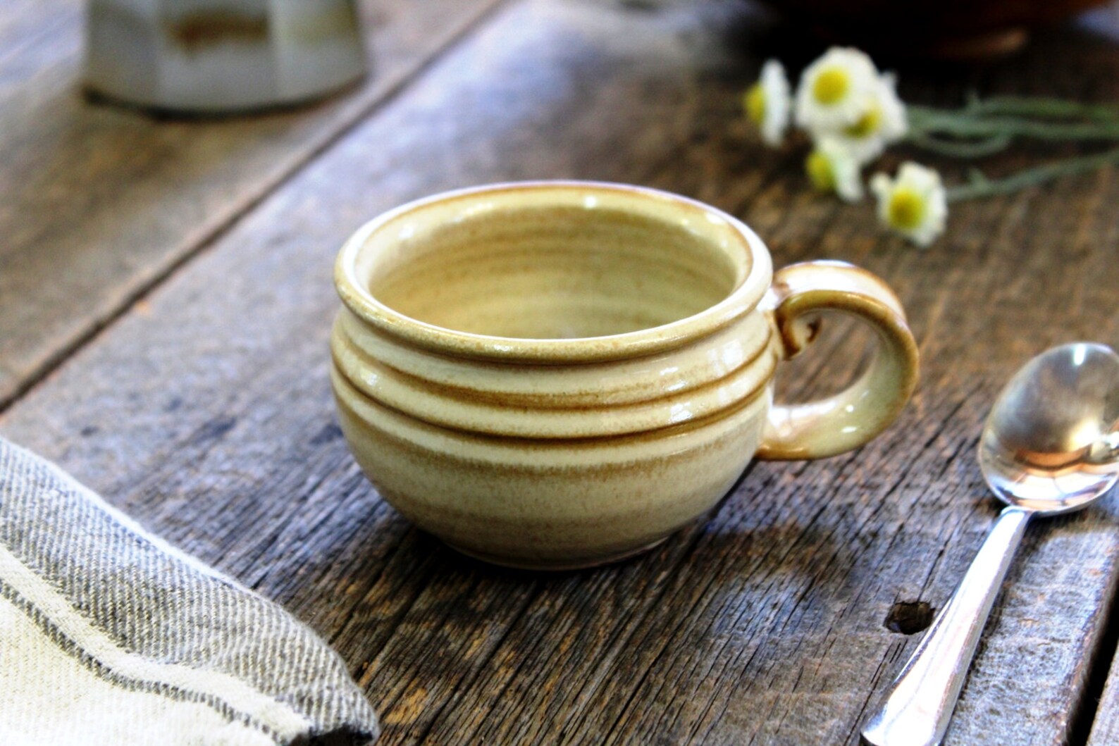 Espresso Mug – Pottery Small Round Coffee Mug, 150 Ml Pottery Mug, Mini ...
