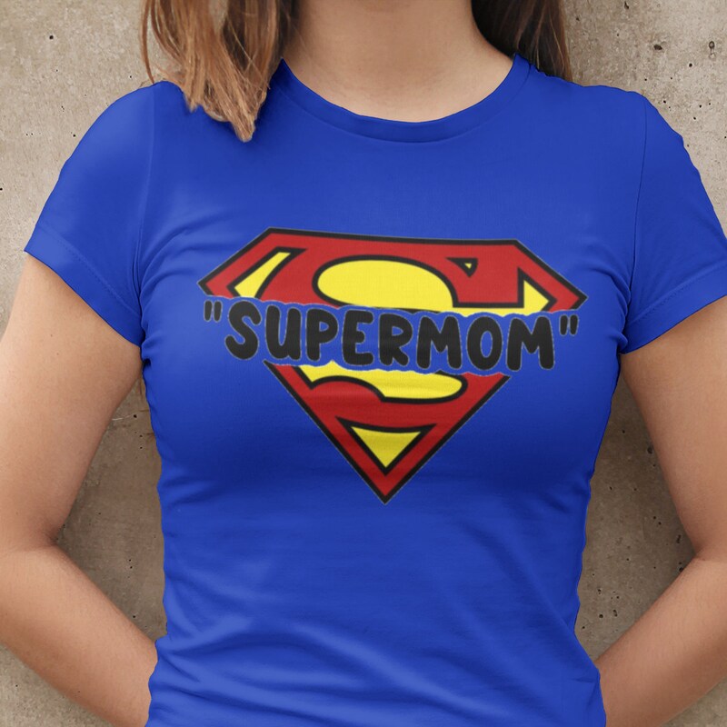 Super Mom T Shirt - Etsy