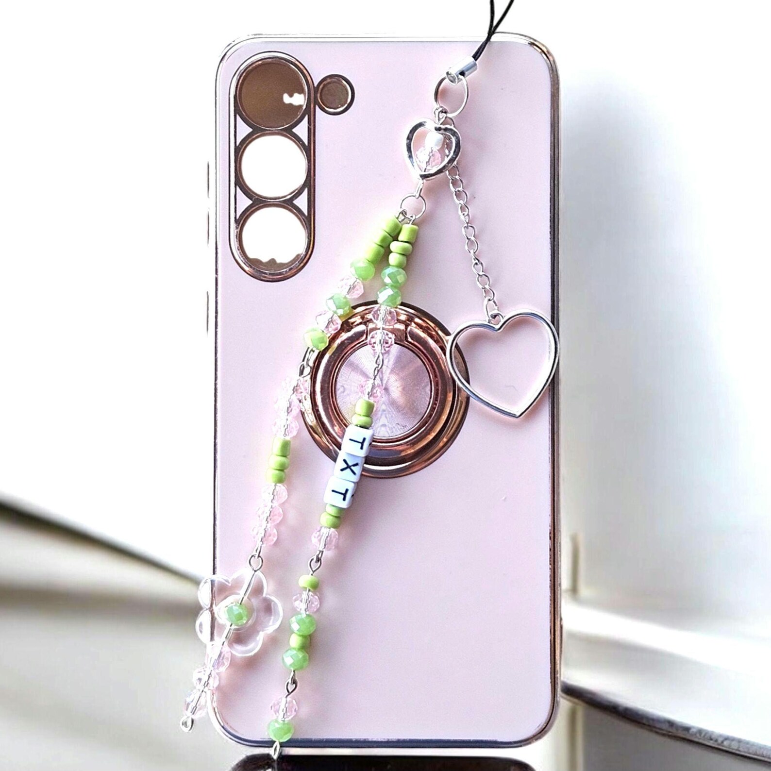 Kpop TXT Phone Charm Handmade Phone Charms TXT Custom Beaded Phone ...