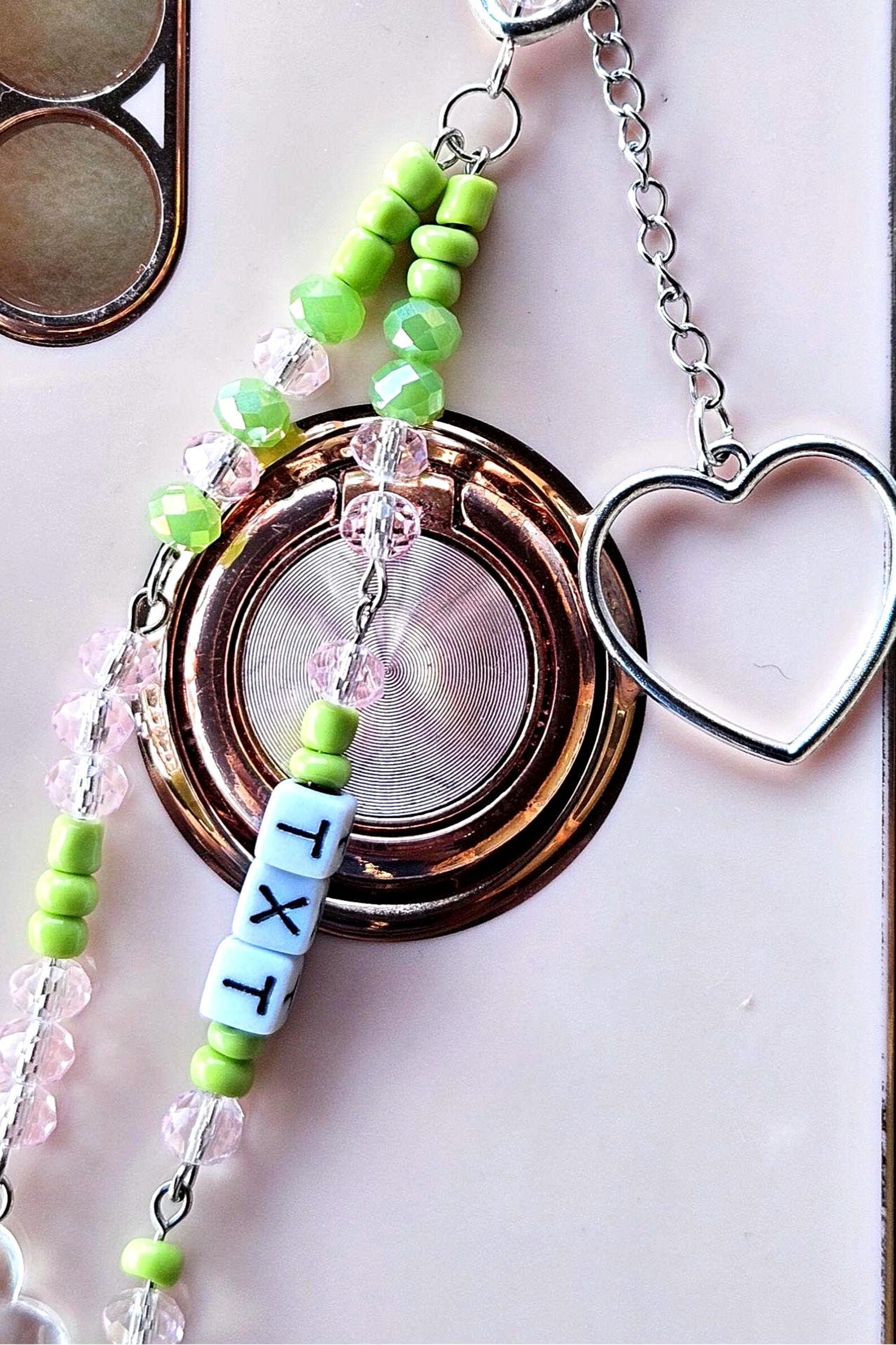 Kpop TXT Phone Charm Handmade Phone Charm TXT Custom Beaded Phone Strap ...