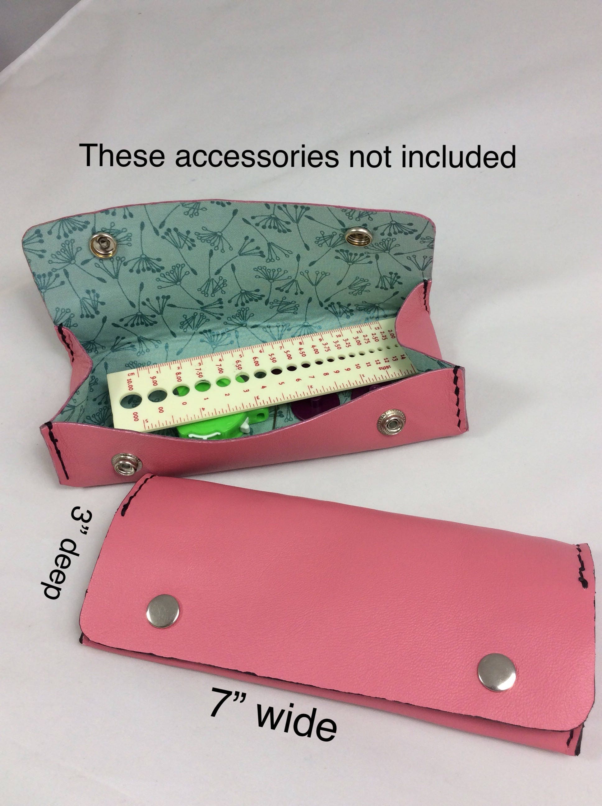 Leather Knitting Accessories - Etsy