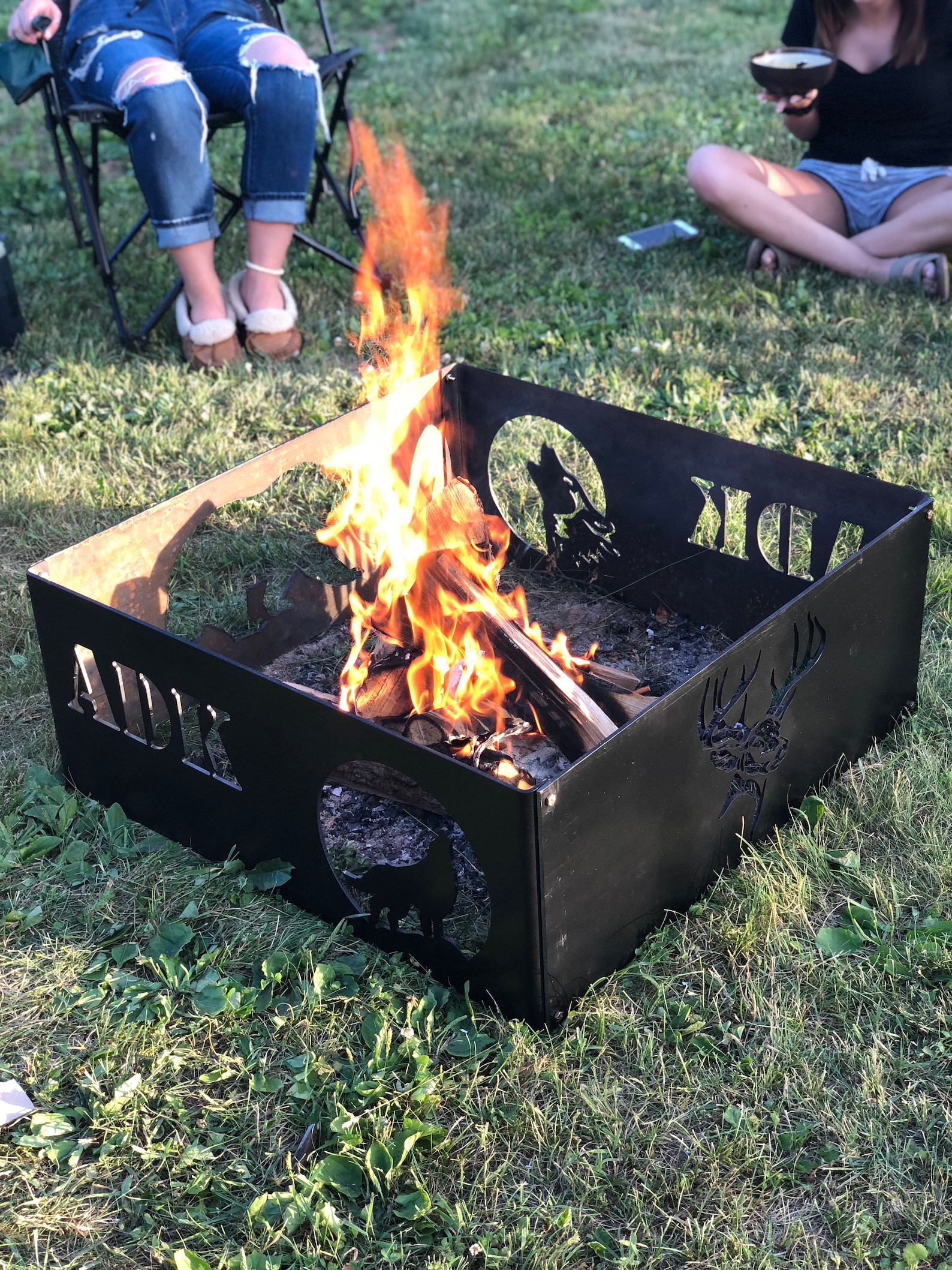 Completely Customizable Fire Ring - Etsy