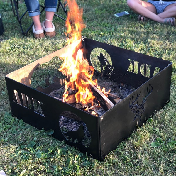 Custom Fire Ring - Etsy