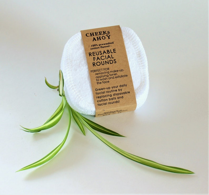 Reusable FACIAL ROUNDS Set of 12 Make-up Remover Rounds - Etsy