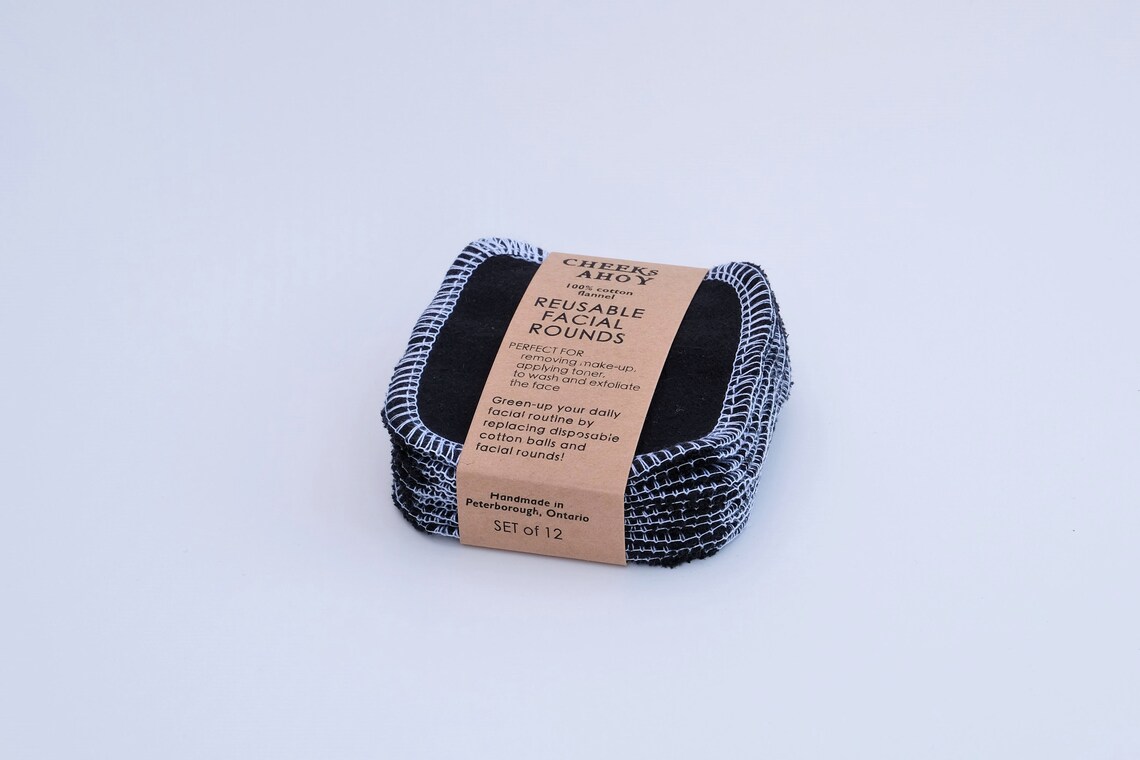 Reusable FACIAL ROUNDS Set of 12 Make-up Remover Rounds - Etsy